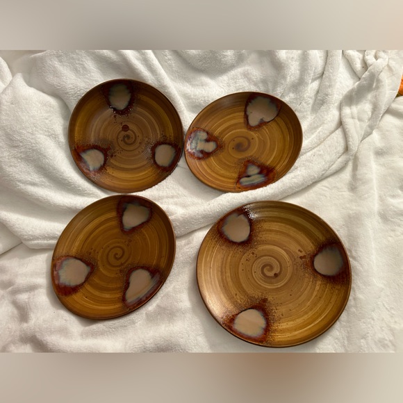 Sango | Dining | Set Of 4 Four Sango Splash Dinner Plates | Poshmark